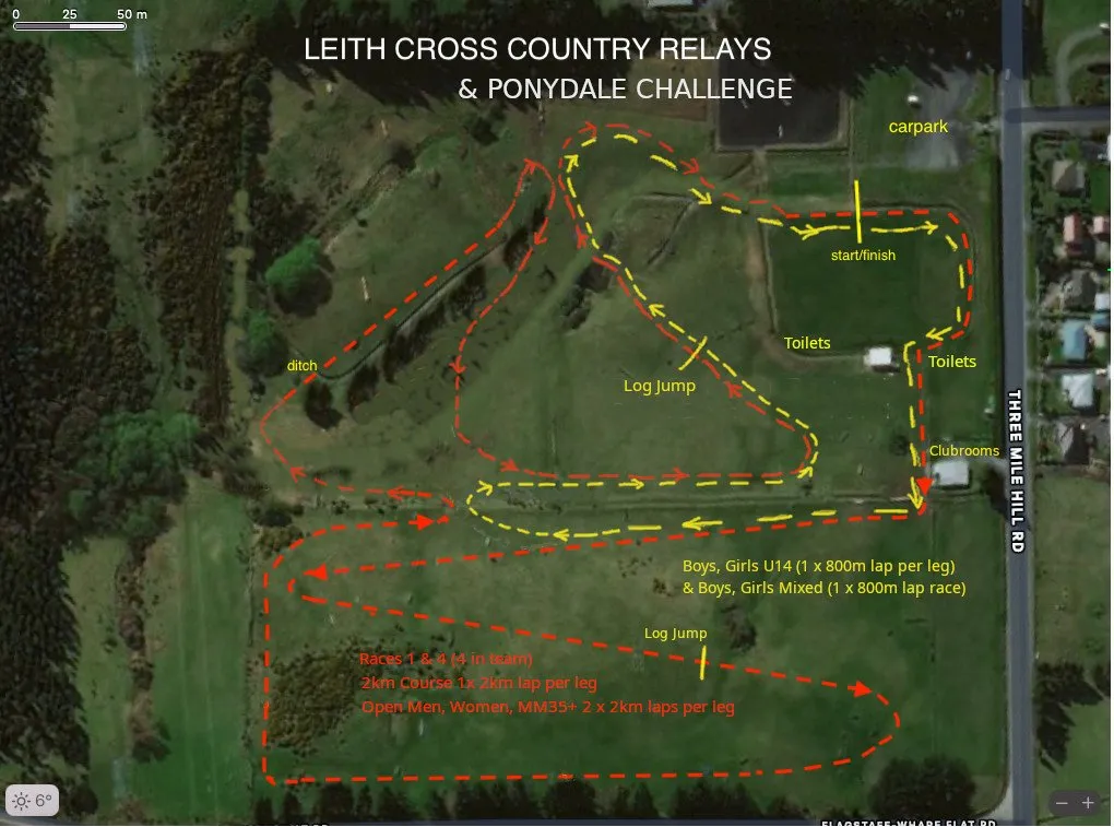 Leith Cross Country Relays ‘Ponydales’ 2024 – Hill City–University